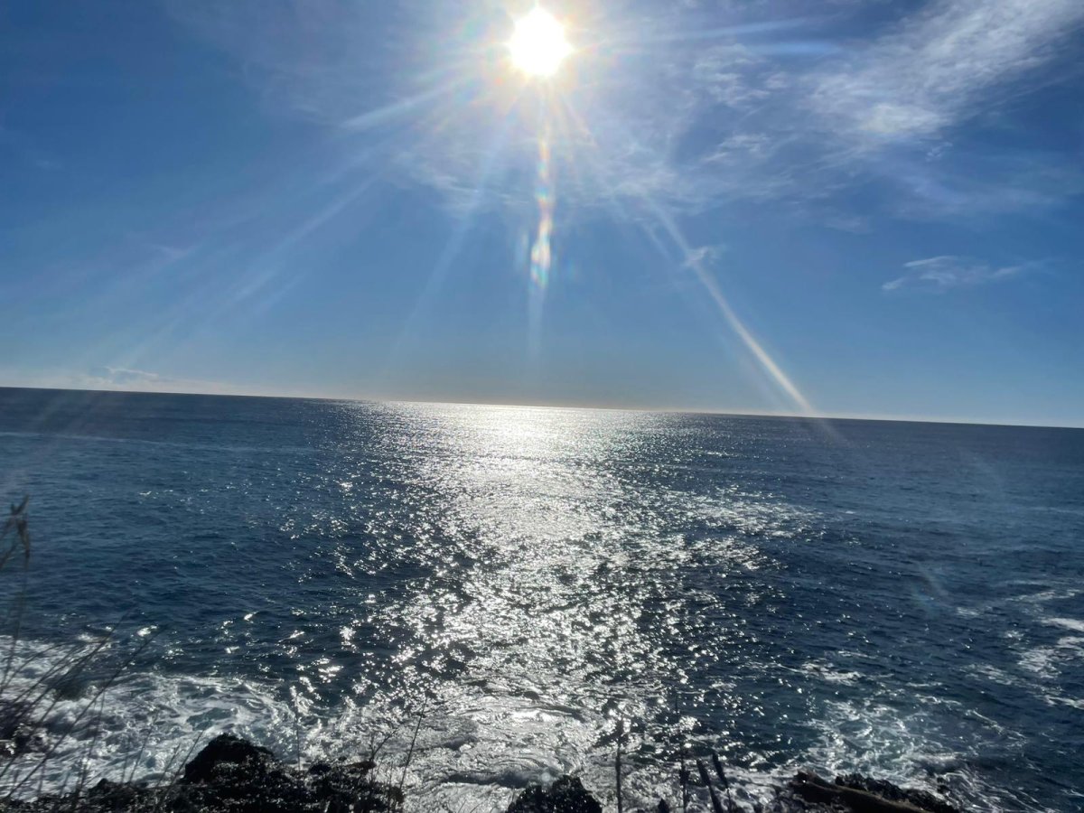 Prendre un coup de soleil en Janvier ....